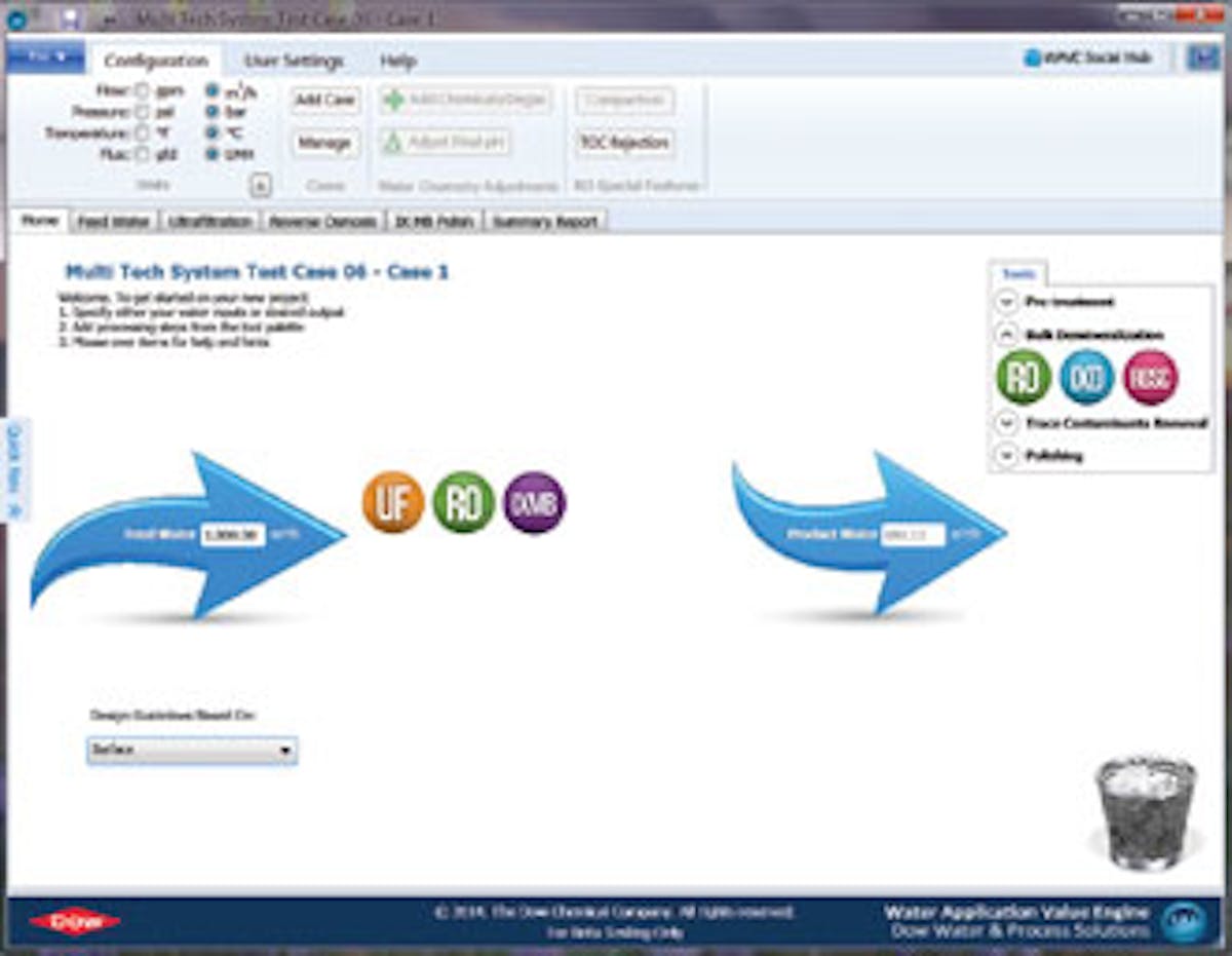 Modeling tool | WaterWorld