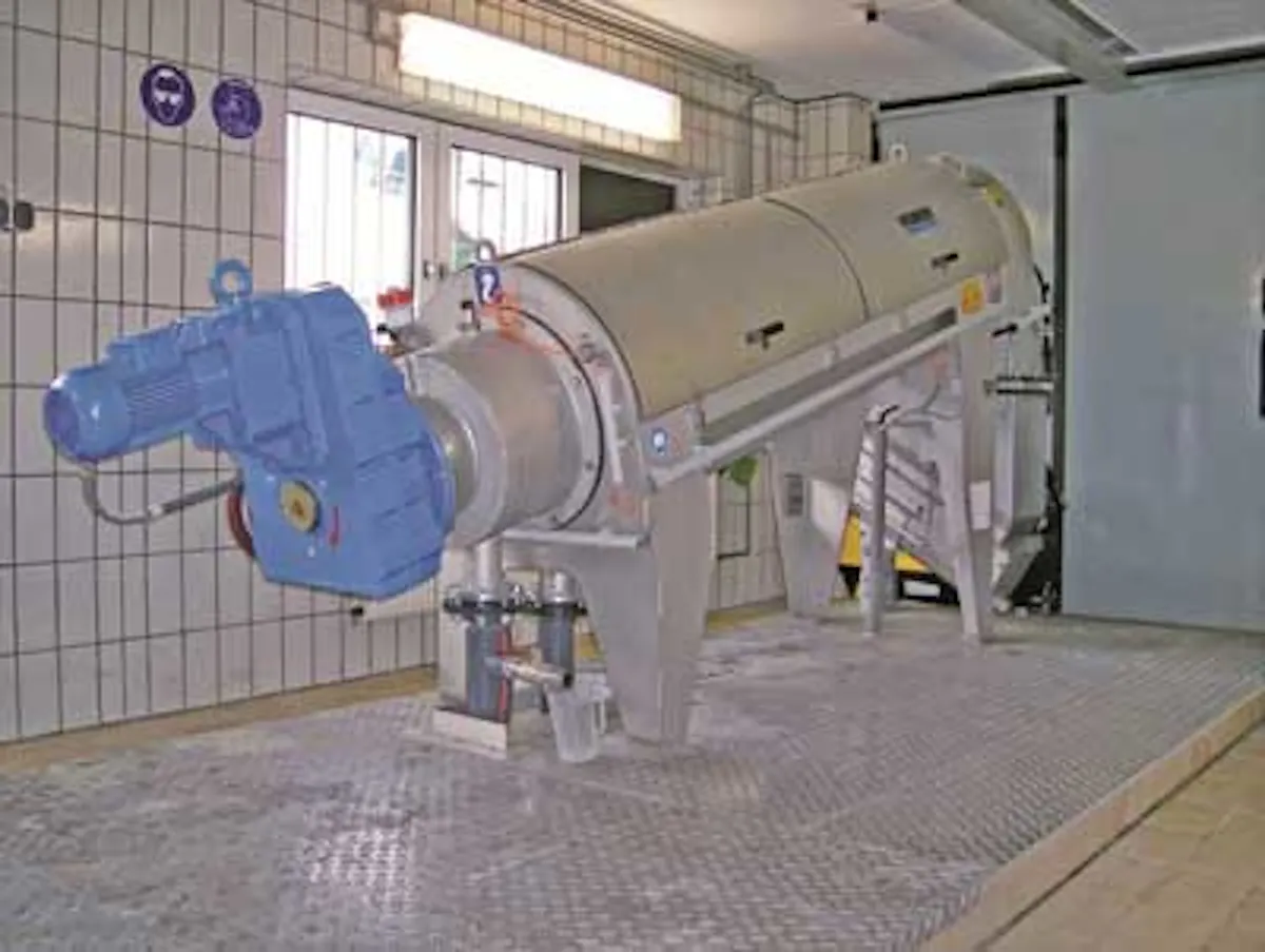 Inclined Screw Press | WaterWorld