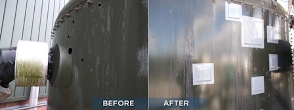 Sludge tank corrosion at England plant reduced with cold-plate bonding ...