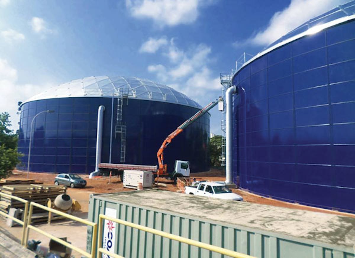 Tank domes | WaterWorld