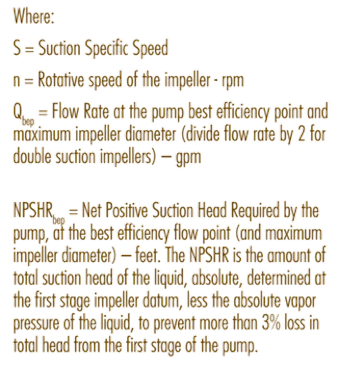 Back To Basics: Pump Specific Speed and Suction Specific Speed | WaterWorld