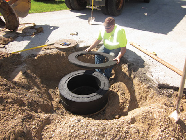 Manhole Grade Adjustment System | WaterWorld
