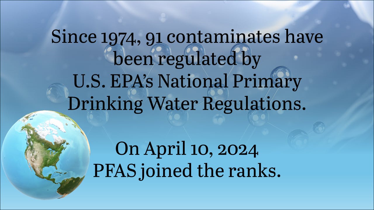 EPA announces final PFAS Maximum Contaminant Levels (MCL) | WaterWorld